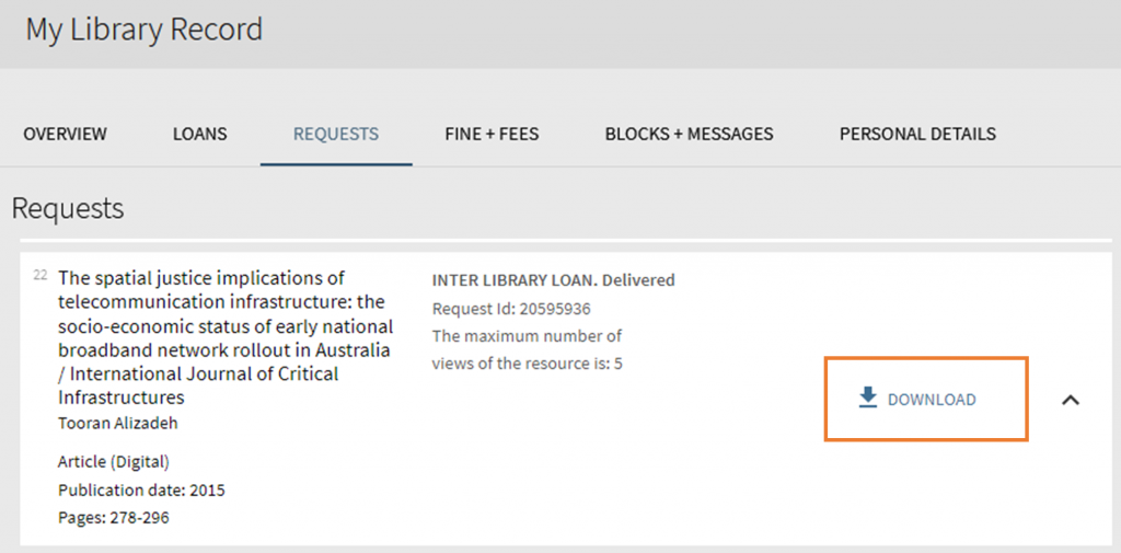 Interlibrary loan improvements – streamlining knowledge access ...